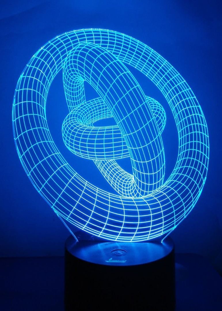 051) Cartoon 3D Effect Shrek Forever After Lamp 3D Optical Illusion ...