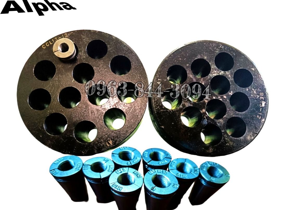 12HOLES ANCHOR BLOCK 12.7MM PRESTRESSING ACCESSORIES POST TENSIONING ...