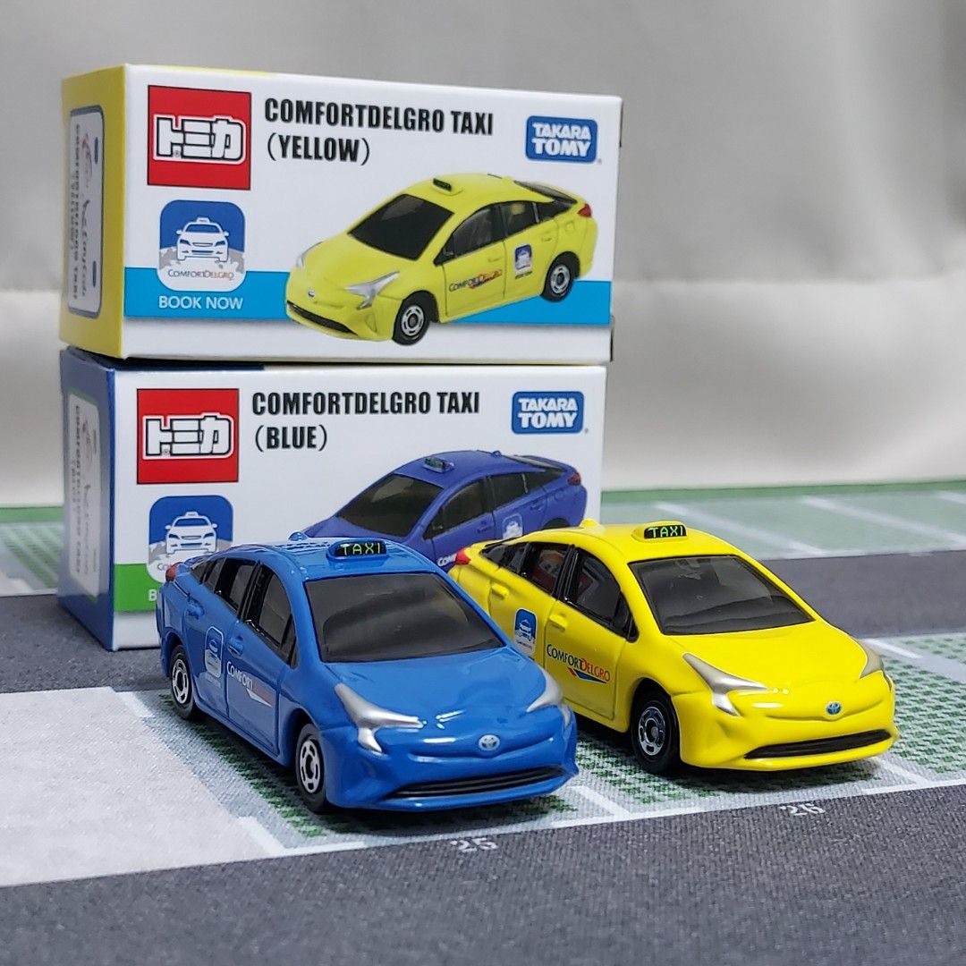 1/64 Comfort Delgro blue Citycab yellow Taxi, Hobbies & Toys, Toys ...