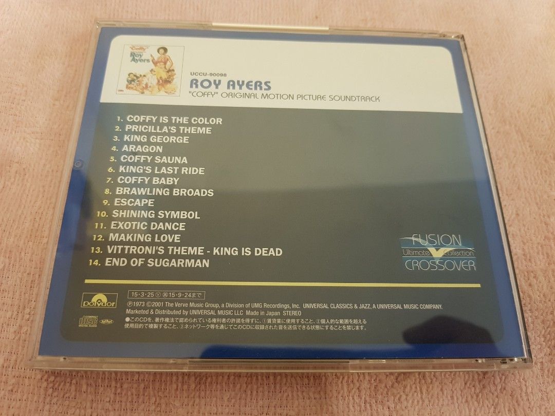 1973 Coffy Is The Color (CD Made In Japan), Hobbies & Toys, Music ...