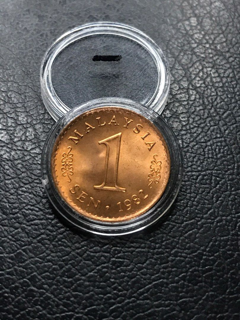 #1 Malaysia 1sen 1982 parliament duit lama syiling, Hobbies & Toys ...