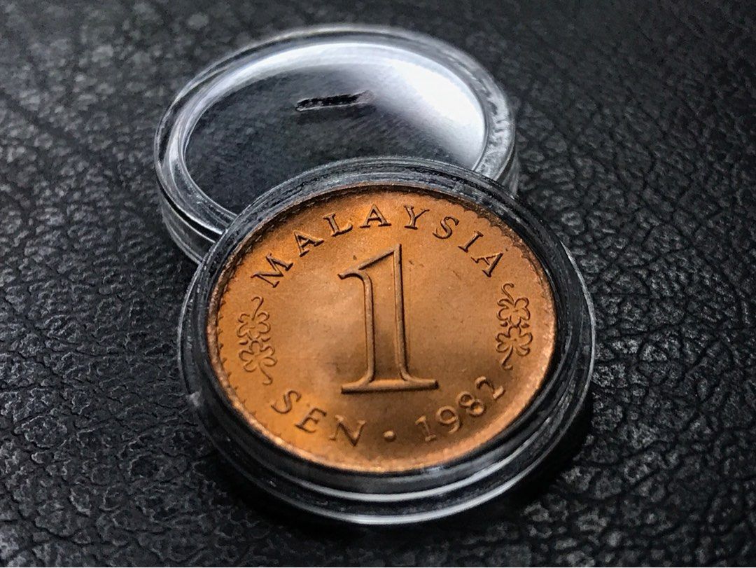 #1 Malaysia 1sen 1982 parliament duit lama syiling, Hobbies & Toys ...