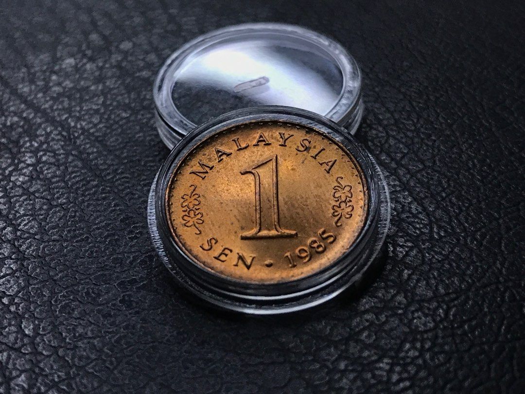 #1 Malaysia 1sen 1985 parliament duit lama syiling, Hobbies & Toys ...