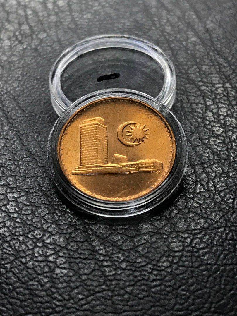 #1 Malaysia 1sen 1985 parliament duit lama syiling, Hobbies & Toys ...