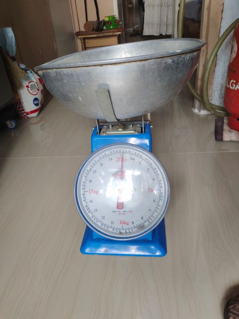 20kls weighing scale / timbangan, Furniture & Home Living, Home ...