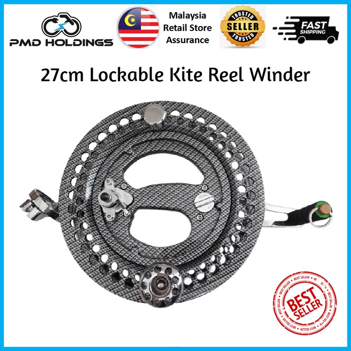27cm Lockable Kite Reel Winder (Code : G-30), Sports Equipment, Sports ...