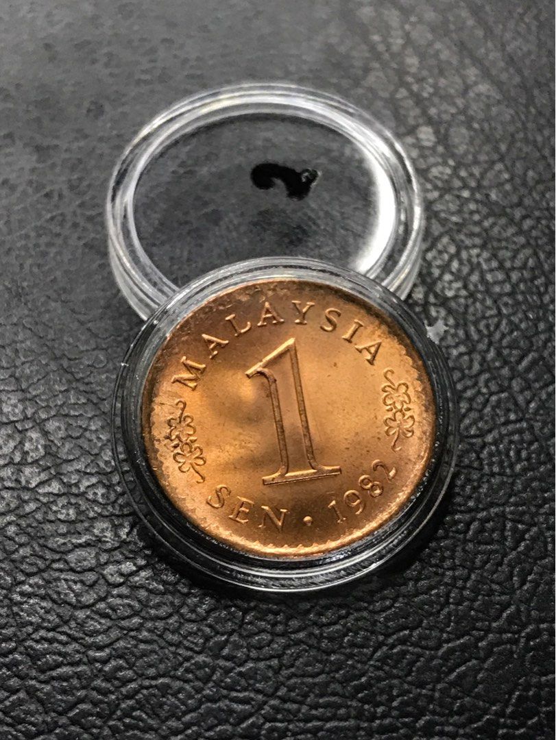 #2 Malaysia 1sen 1982 parliament duit lama syiling, Hobbies & Toys ...