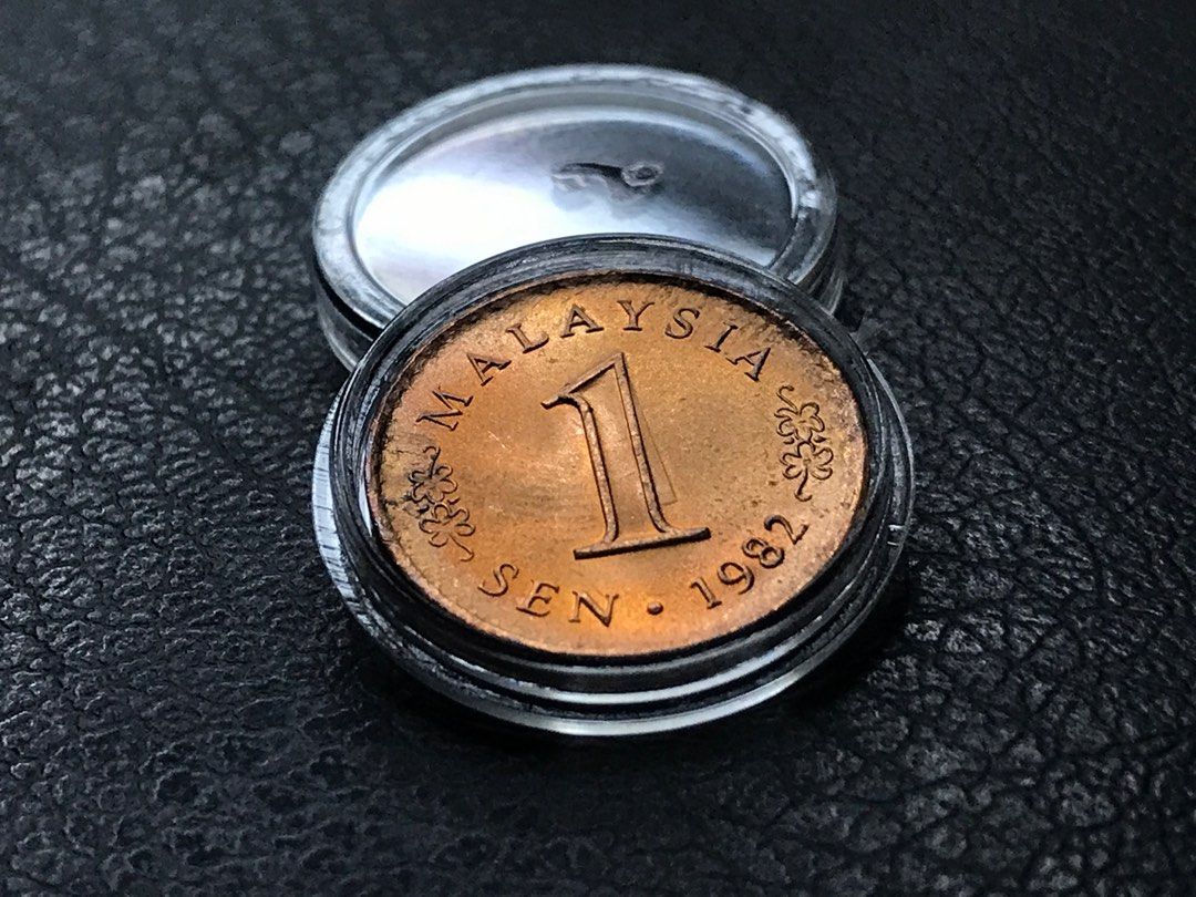 #2 Malaysia 1sen 1982 parliament duit lama syiling, Hobbies & Toys ...