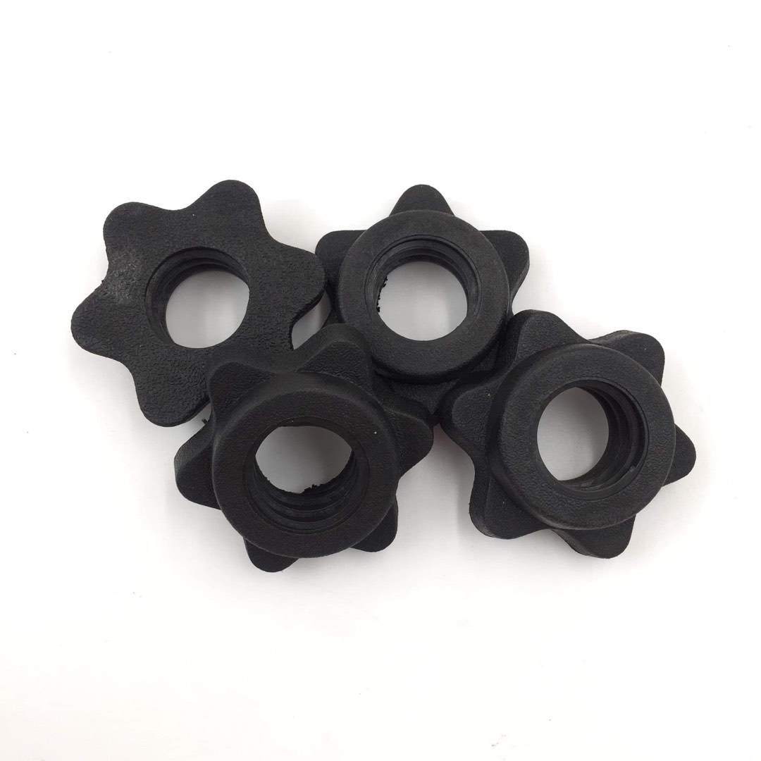 2 Pairs Dumbbell Hex Nut Weight Lifting Spin-lock Collars for Barbells ...