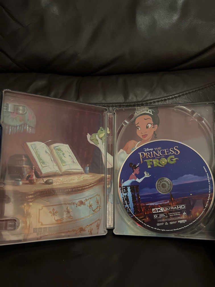 (4K Steelbook) Princess and the Frog UHD Ultra HD Blu-ray Steelbook ...