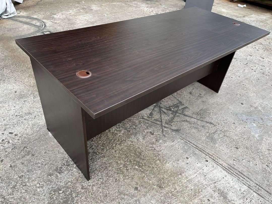 6ft Meja Office Table Computer Desk Writing Study, Furniture & Home ...