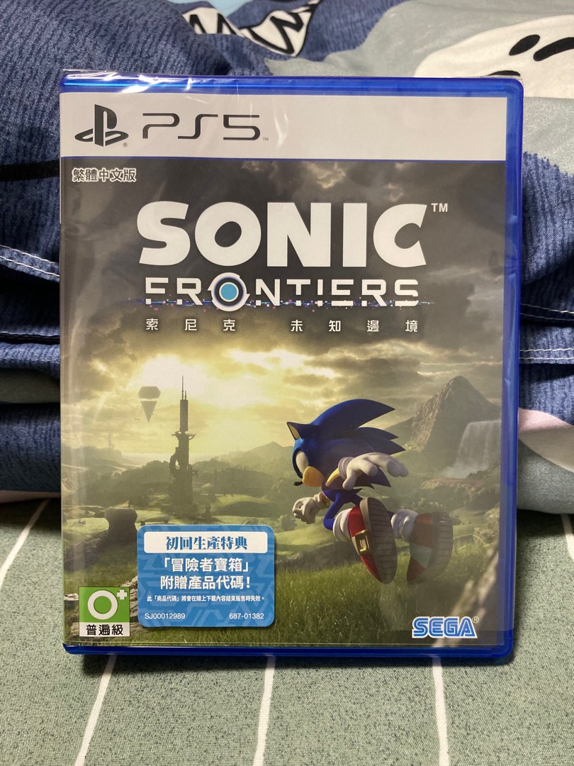 99% new 行版中文 PS5 Sonic Frontier (code 未用）, 電子遊戲, 電子遊戲, PlayStation ...