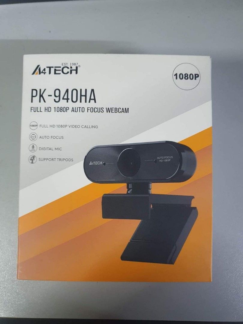 A4tech Webcam Model PK-940HA 1080p FHD, Computers & Tech, Parts ...