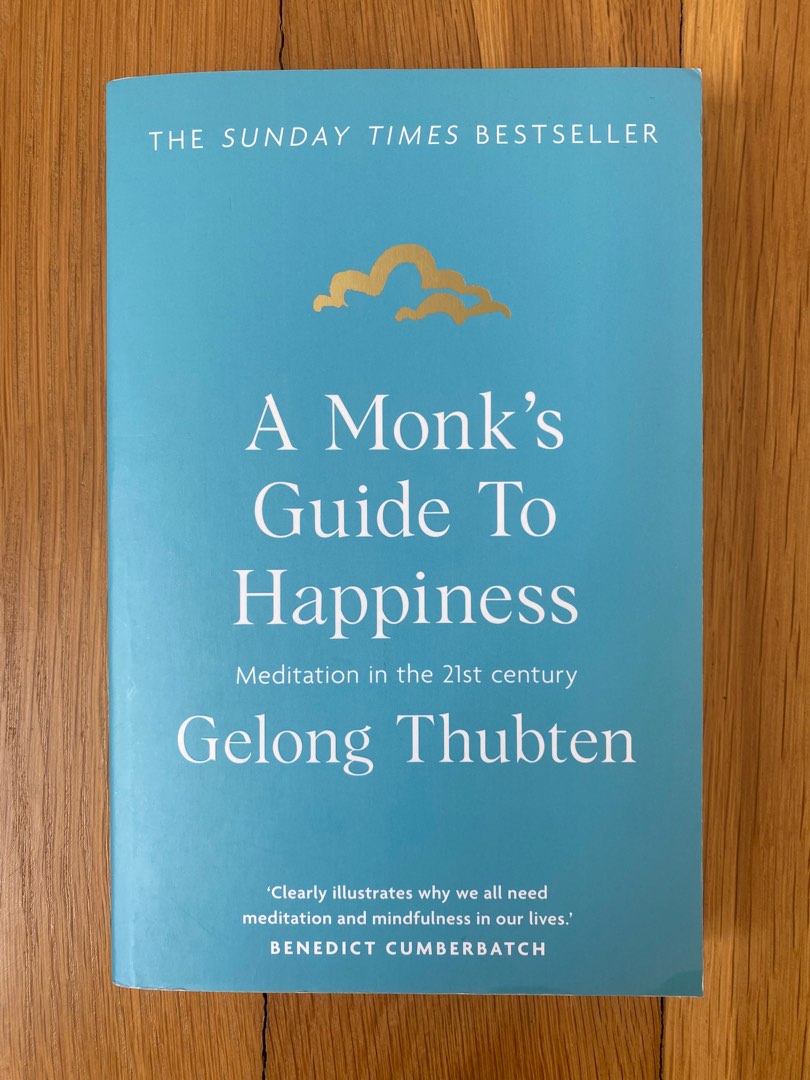 A Monk’s Guide to Happiness BOOK, Hobbies & Toys, Books & Magazines ...