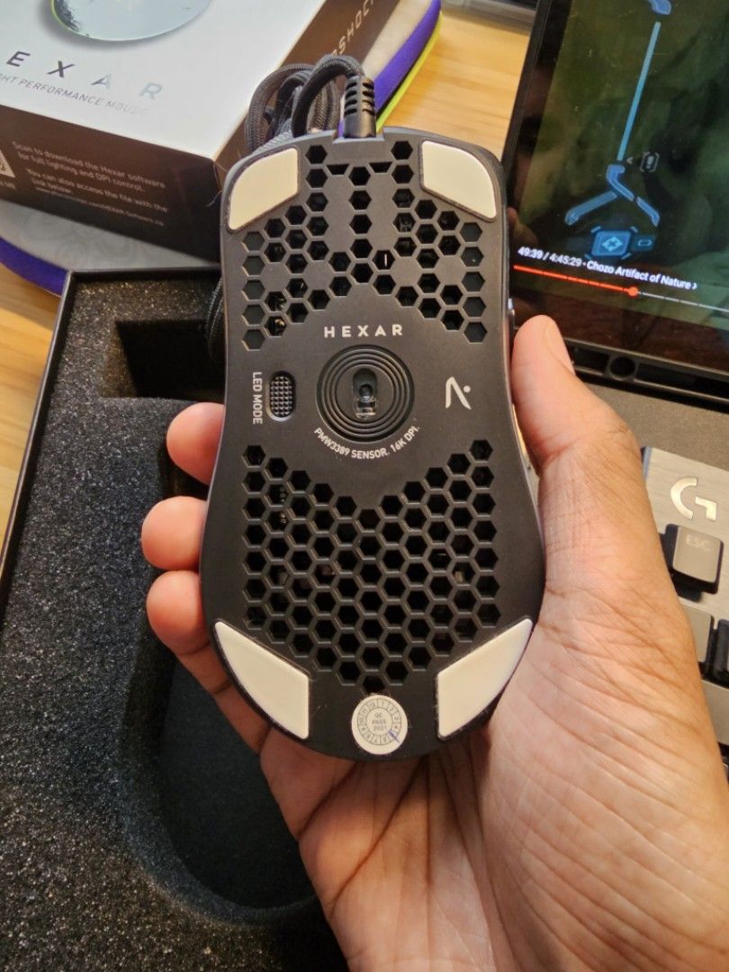 Aftershock Hexar Wired Mouse, Computers & Tech, Parts & Accessories ...