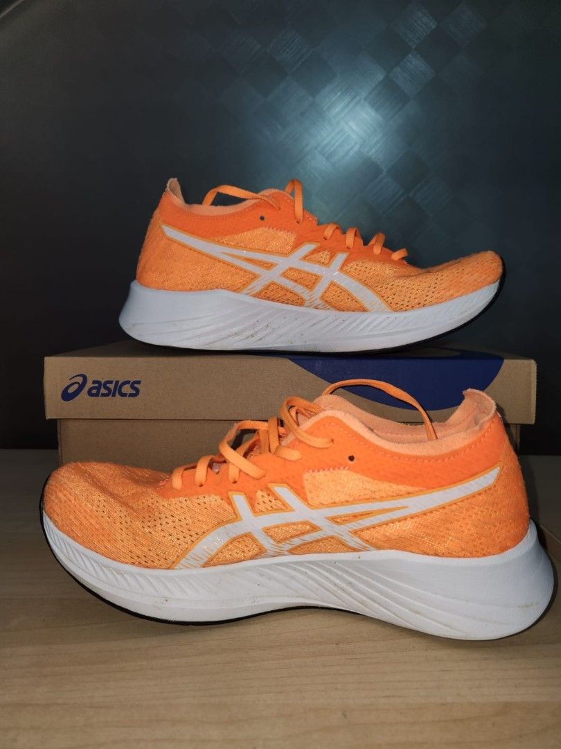 Asics Magic Speed Orange Pop/White, Women's Fashion, Footwear, Sneakers ...