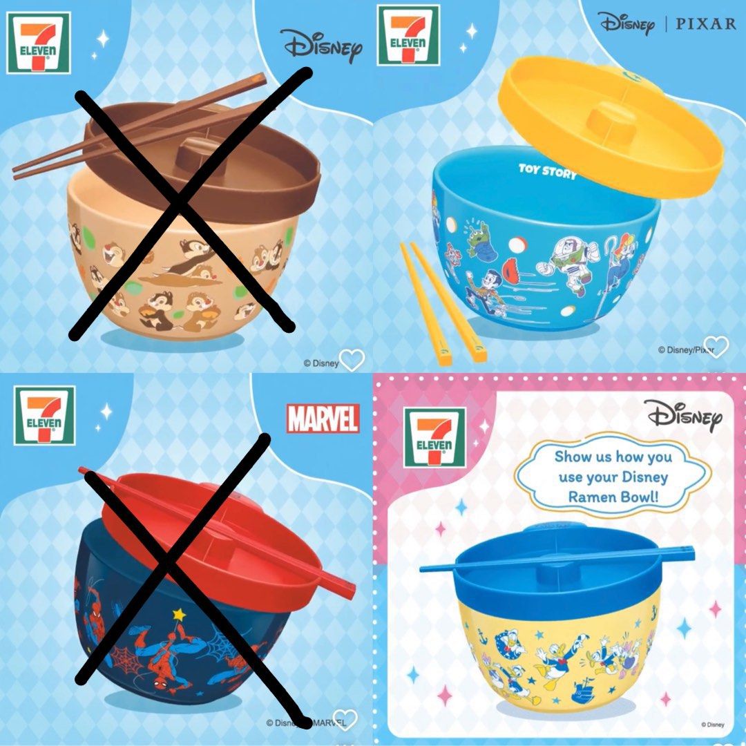 Assorted 7-11 Ramen Bowls, Furniture & Home Living, Kitchenware ...