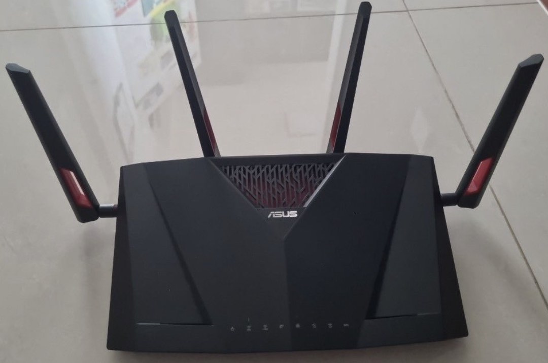 Asus Router, Computers & Tech, Office & Business Technology on Carousell