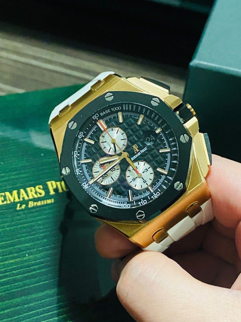 Audemars Piguet AP Novelty Rose Gold, Luxury, Watches on Carousell