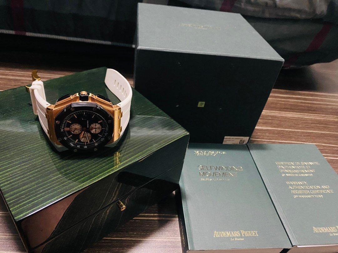 Audemars Piguet AP Novelty Rose Gold, Luxury, Watches on Carousell
