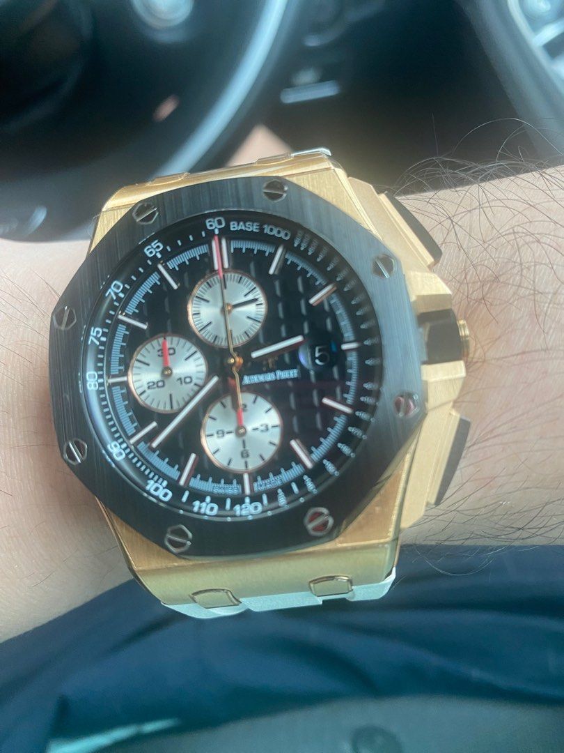 Audemars Piguet AP Novelty Rose Gold, Luxury, Watches on Carousell