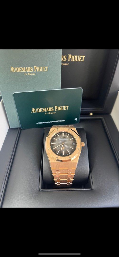 Audemars Piguet Royal Oak 16202OR, Luxury, Watches on Carousell