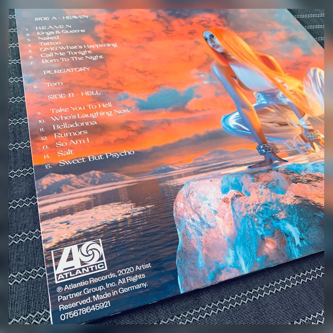 Ava Max - Heaven & Hell Limited Transparent Orange Edition [Analog ...