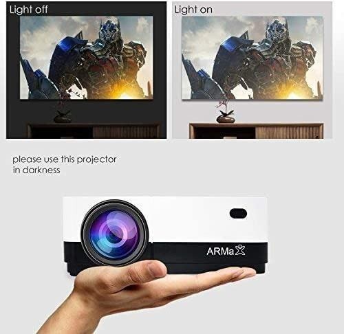 [B2890] ARMax Huge Screen Movie Projector 4.3'',Multimedia Home Theater ...