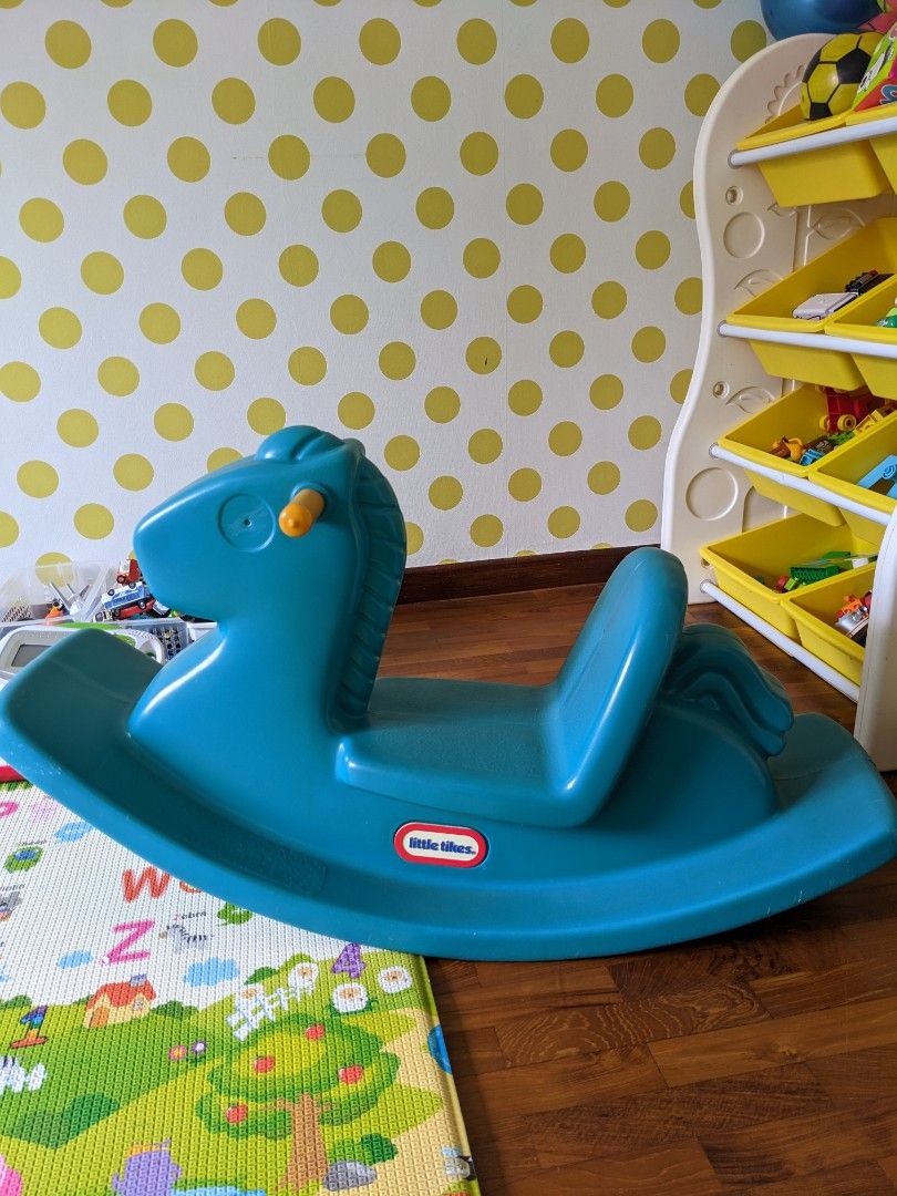 Baby Rocker little tikes horse, Hobbies & Toys, Toys & Games on Carousell