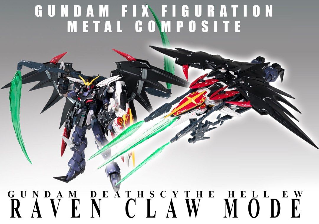 Bandai Metal Composite Deathscythe hell custom gundam death fix ...