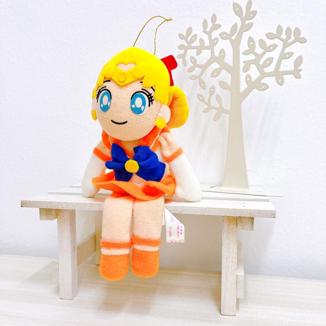 Banpresto Sailor Moon _ Sailor Venus Plush, Hobbies & Toys, Toys ...