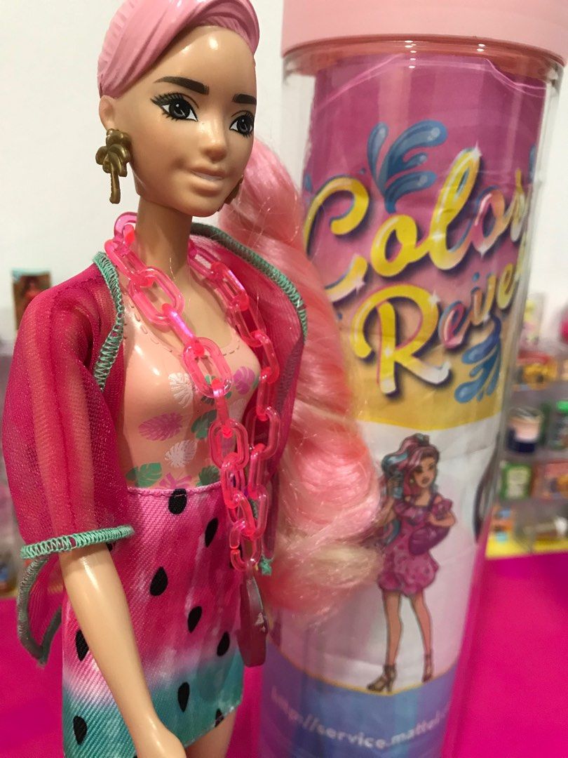 Barbie Color Reveal Watermelon, Hobbies & Toys, Collectibles ...