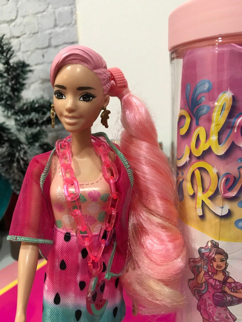 Barbie Color Reveal Watermelon, Hobbies & Toys, Collectibles ...