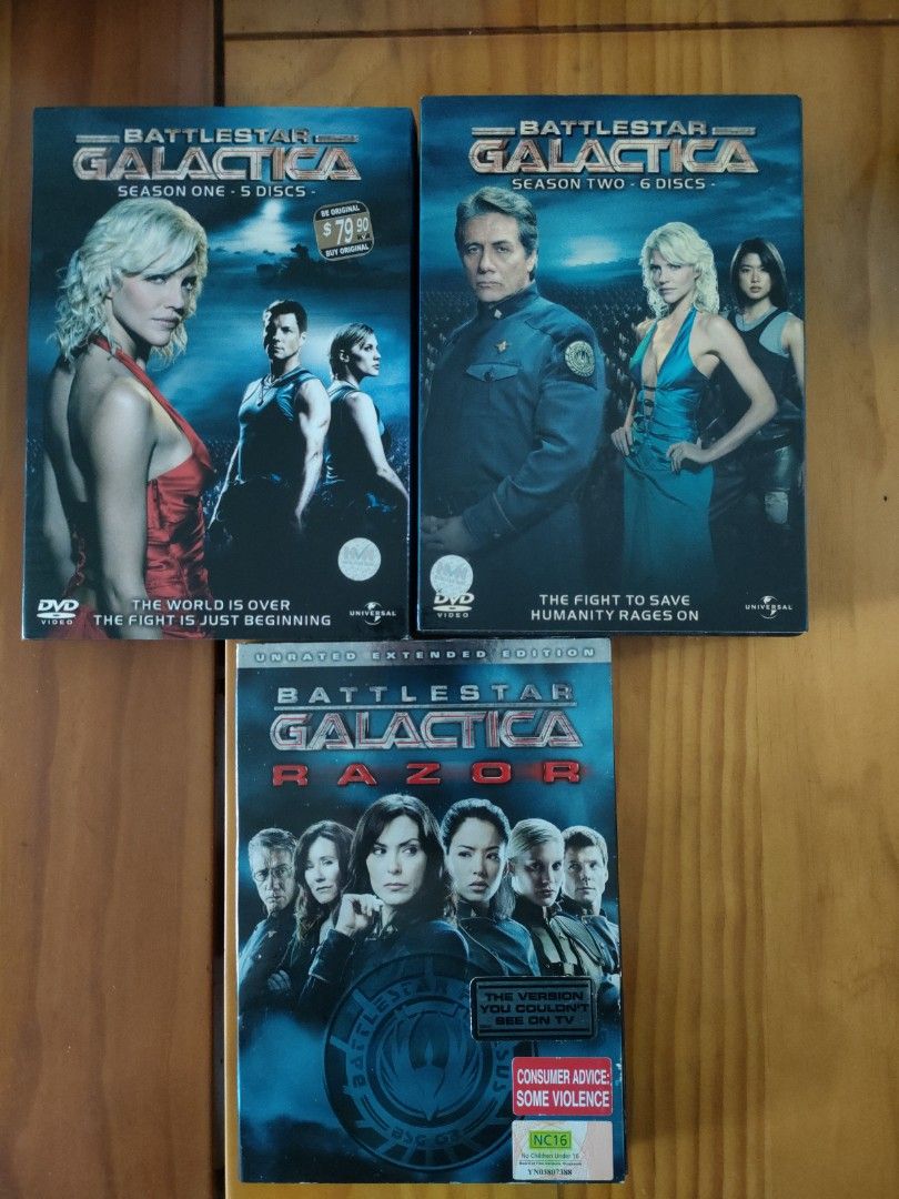 Battlesta Galatica DVD Bundle, Hobbies & Toys, Music & Media, CDs ...