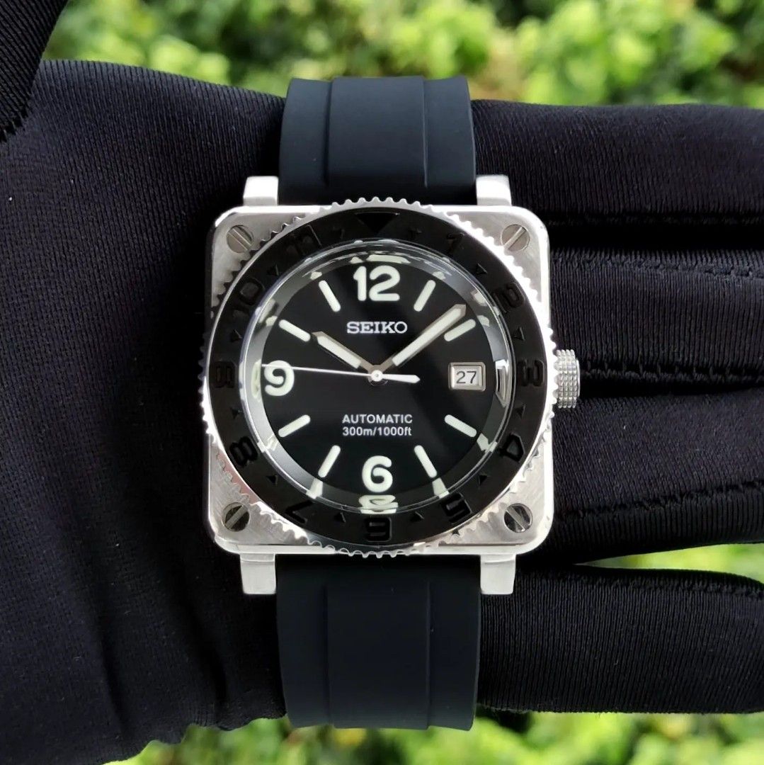 Bell and Ross Seiko Mod, Men's Fashion, Watches & Accessories, Watches ...