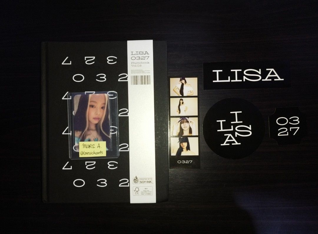 BLACKPINK LISA 0327, Hobbies & Toys, Memorabilia & Collectibles, K-Wave ...