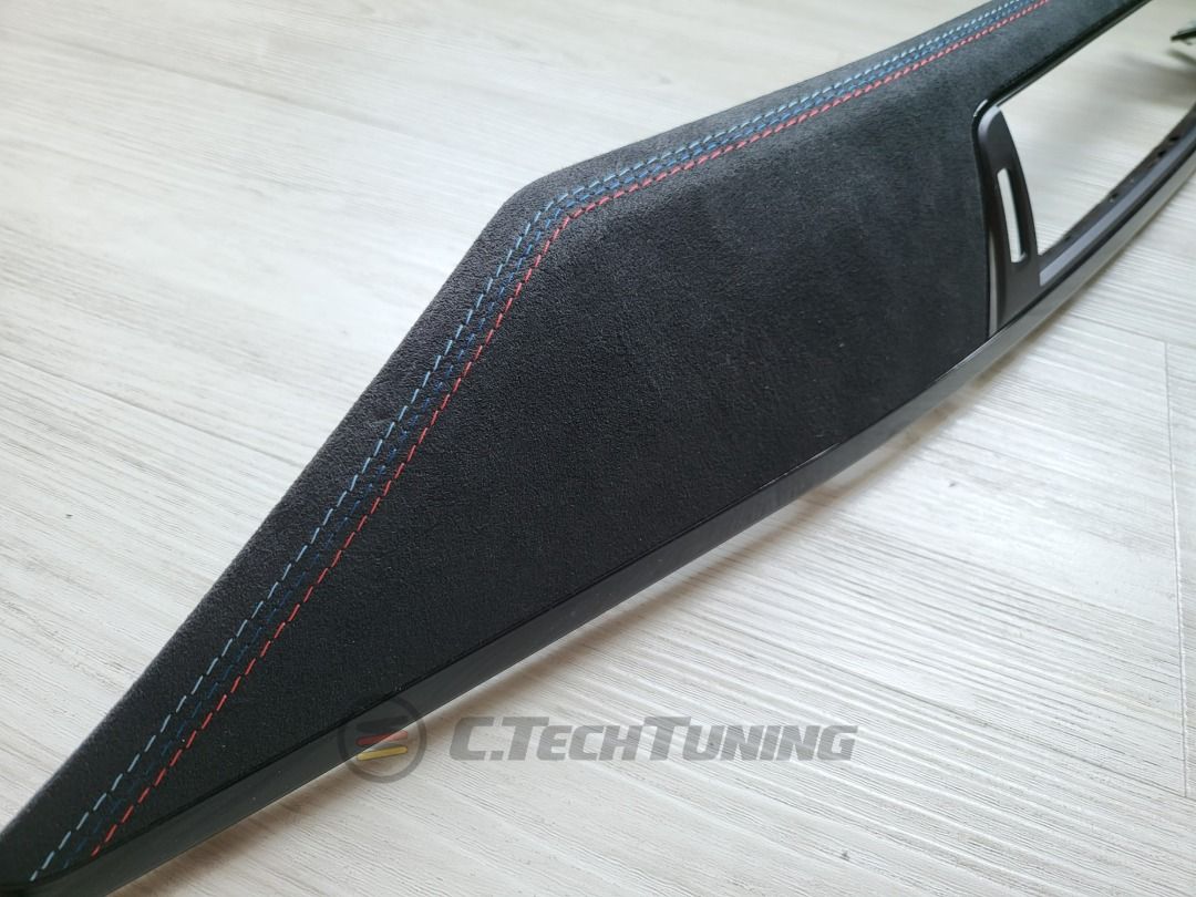 BMW Genuine Interior trim remanufactured in Alcantara with custom tri ...