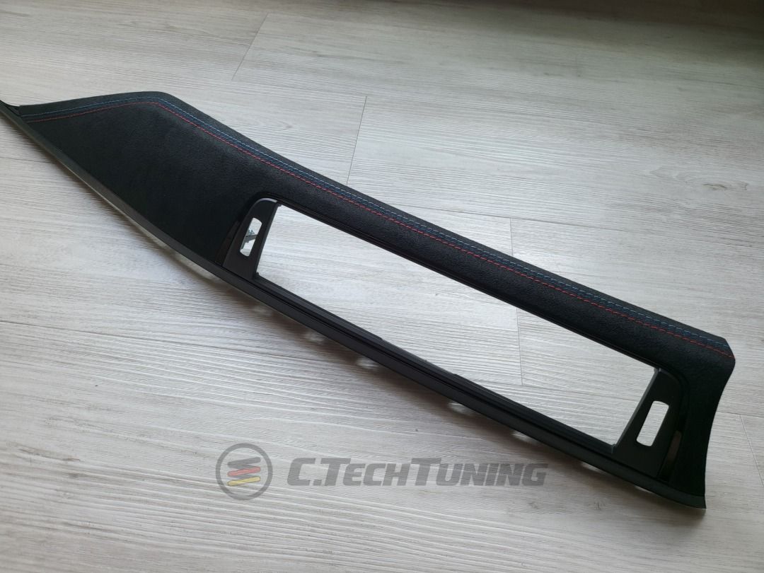 BMW Genuine Interior trim remanufactured in Alcantara with custom tri ...