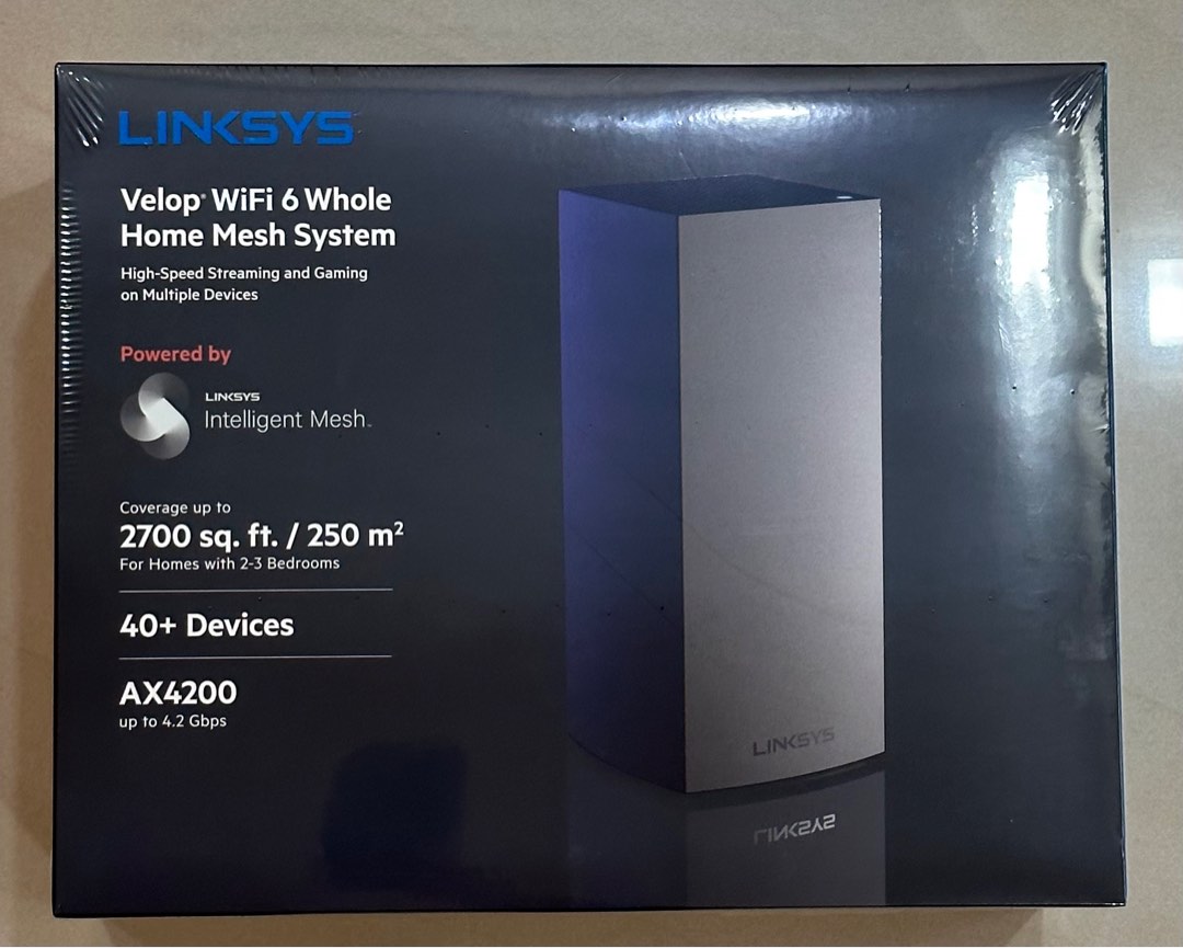 [BNIB] Linksys MX4200 | AX4200 | WiFi 6 Mesh Router, Mobile Phones ...