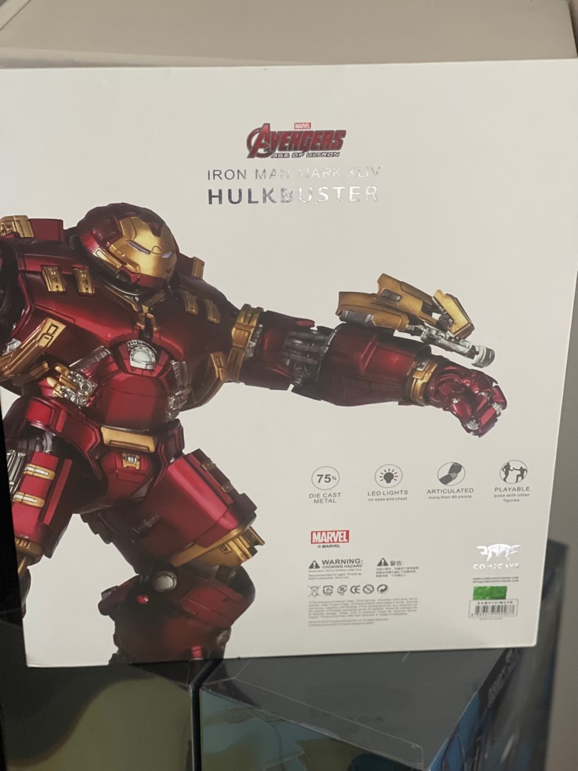 Brand new Comicave Hulk buster 1/12, Hobbies & Toys, Toys & Games on ...
