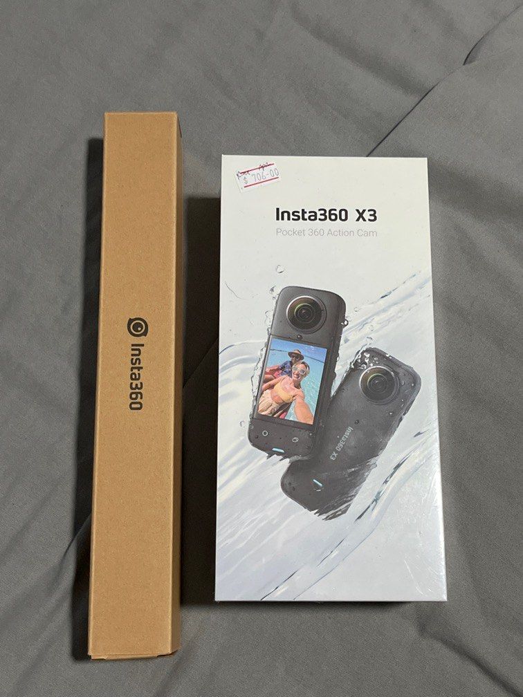 Brand New Insta 360 x3, Photography, Cameras on Carousell