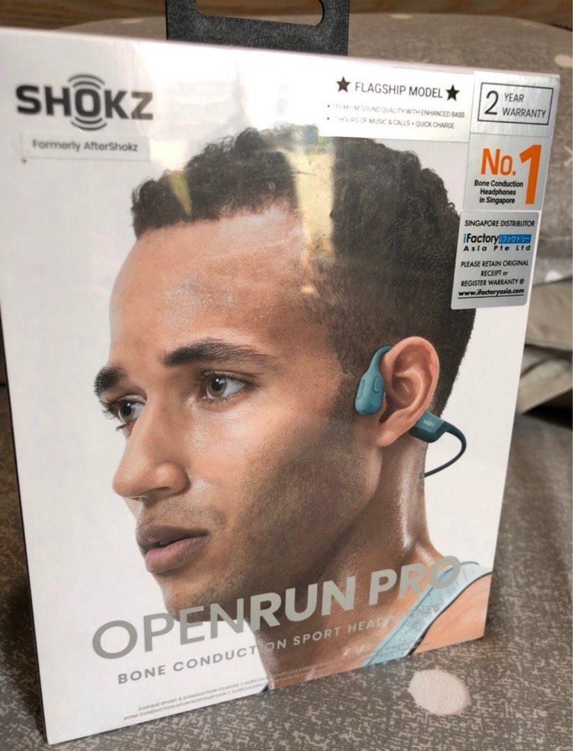 Brand new SHOKZ OPENRUN PRO- bone conduction sports headphones, Audio ...