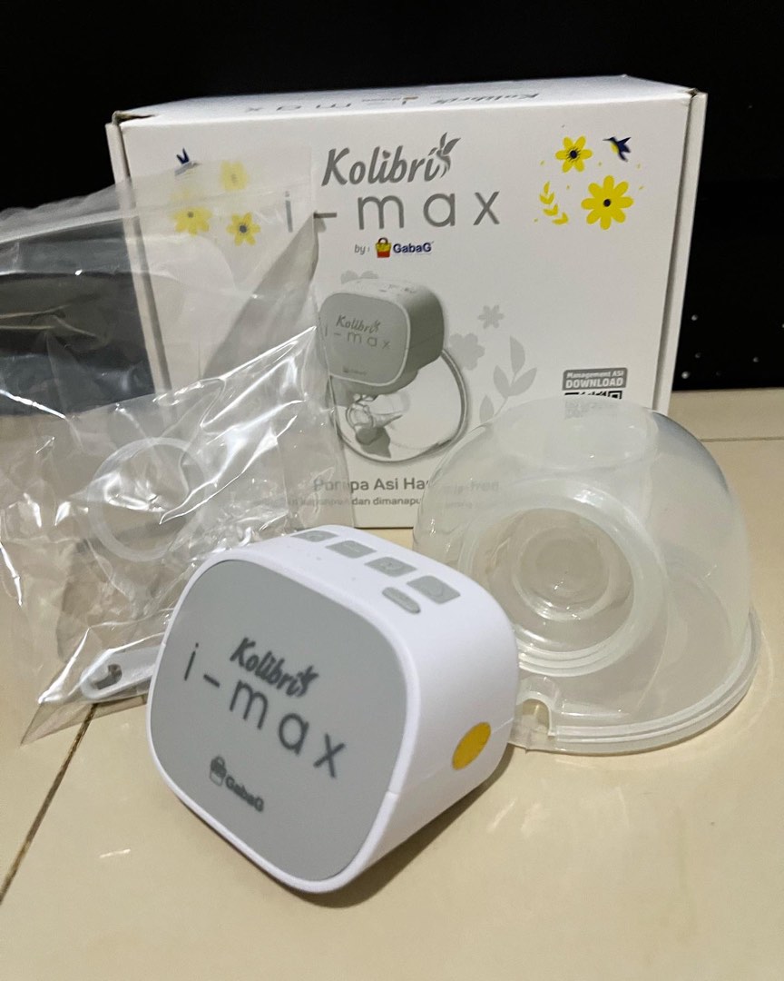Breastpump GABAG KOLIBRI I-max, Bayi & Anak, Perawatan & Makanan Anak ...