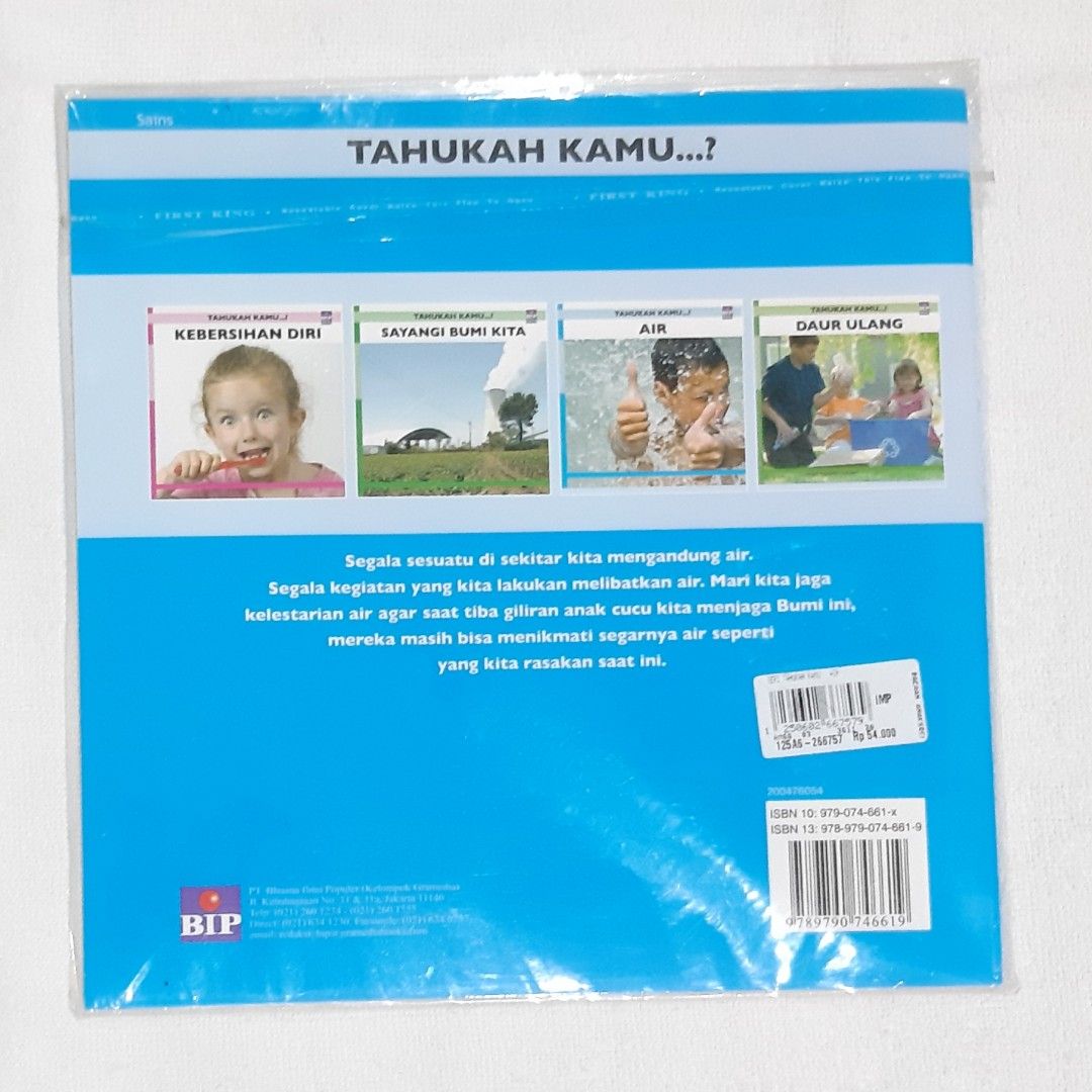 Buku cerita anak ttg air, Buku & Alat Tulis, Buku Anak-Anak di Carousell