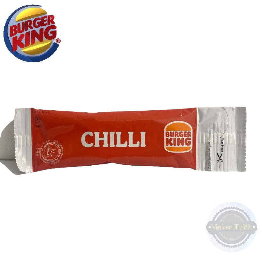 Burger King Chilli Sauce 8g [1PC], Food & Drinks, Packaged & Instant ...