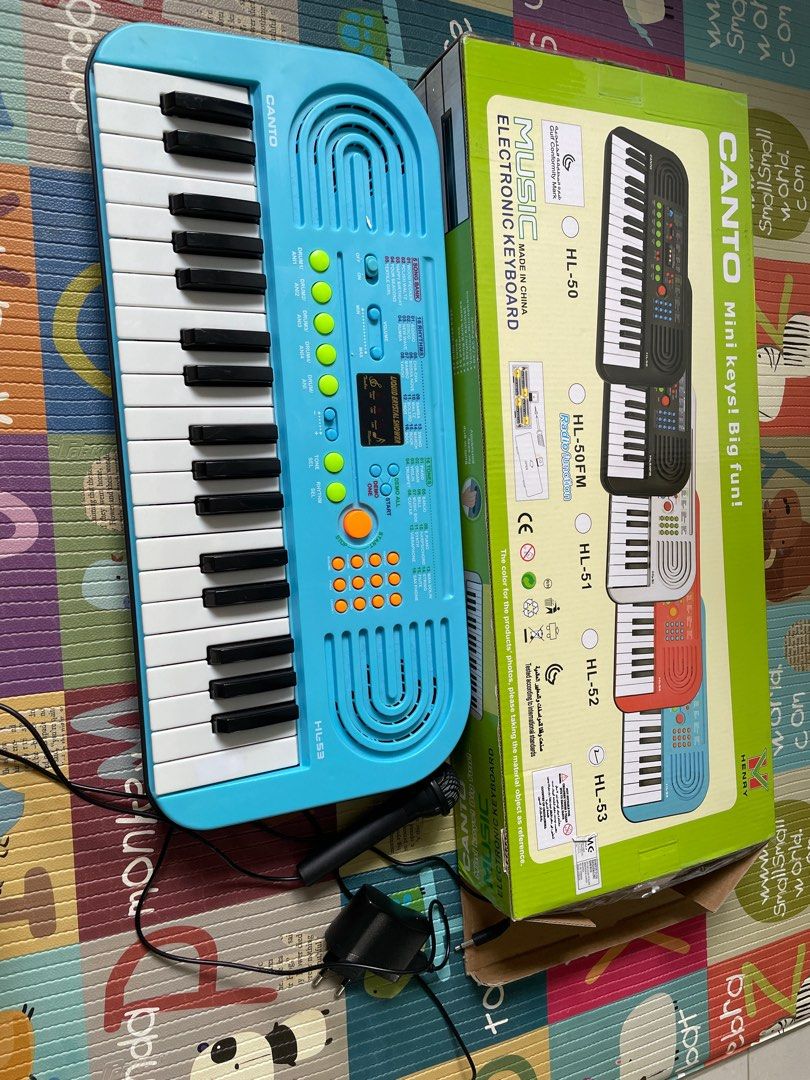 Canto Electric Keyboard, Hobbies & Toys, Music & Media, Musical ...