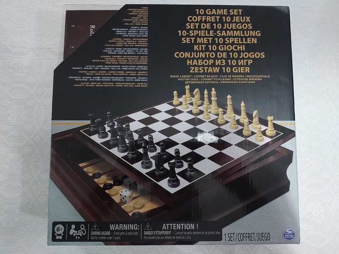 Cardinal Games Family 10 Game Set, Hobbies & Toys, Toys & Games on ...