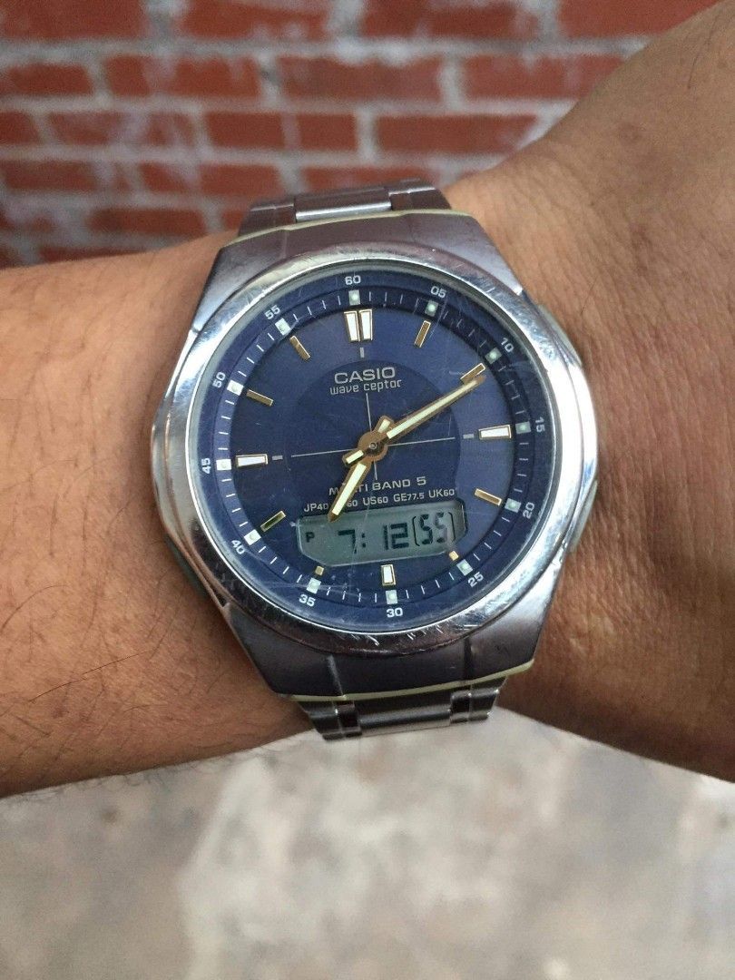 Casio WVA-M480 Tough Solar/Wave Ceptor, Men's Fashion, Watches ...