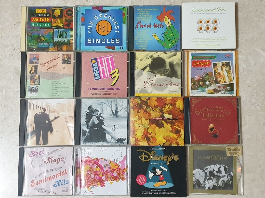 CDs English Chinese Korean Japanese Mix Songs, Slice of Life, Piano ...