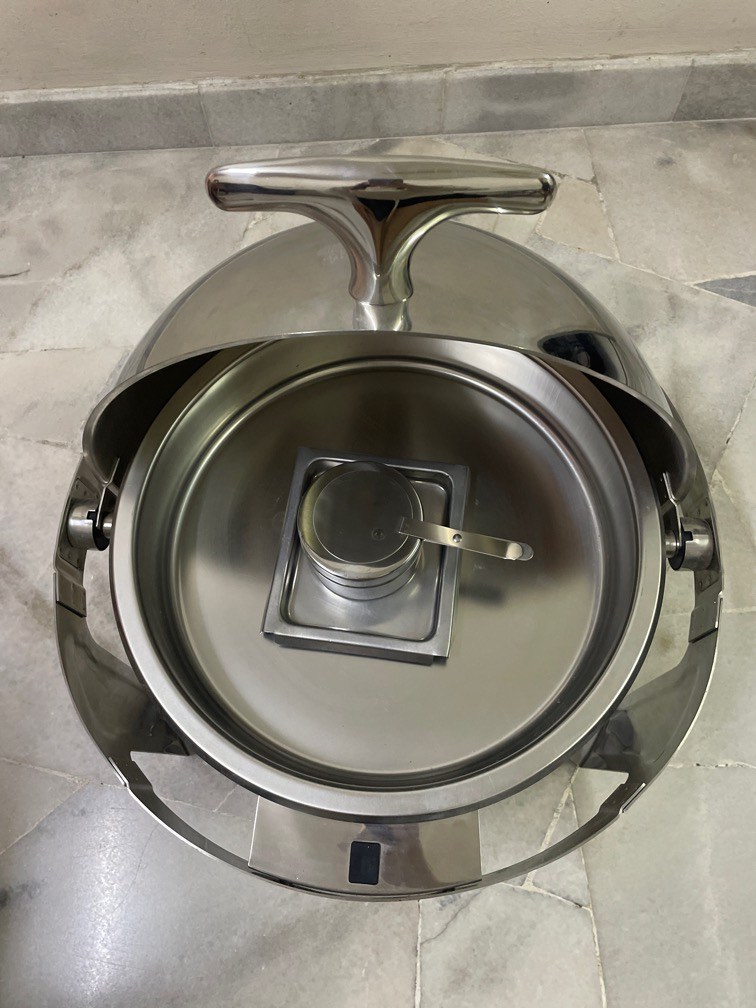 Harumi Round SS Chafing Dish, Furniture & Home Living, Kitchenware ...